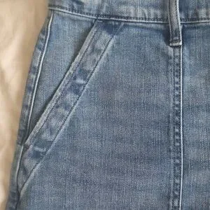 J. Crew | Shorts | J Crew Blue Utility Denim Button Fly Light Wash ...